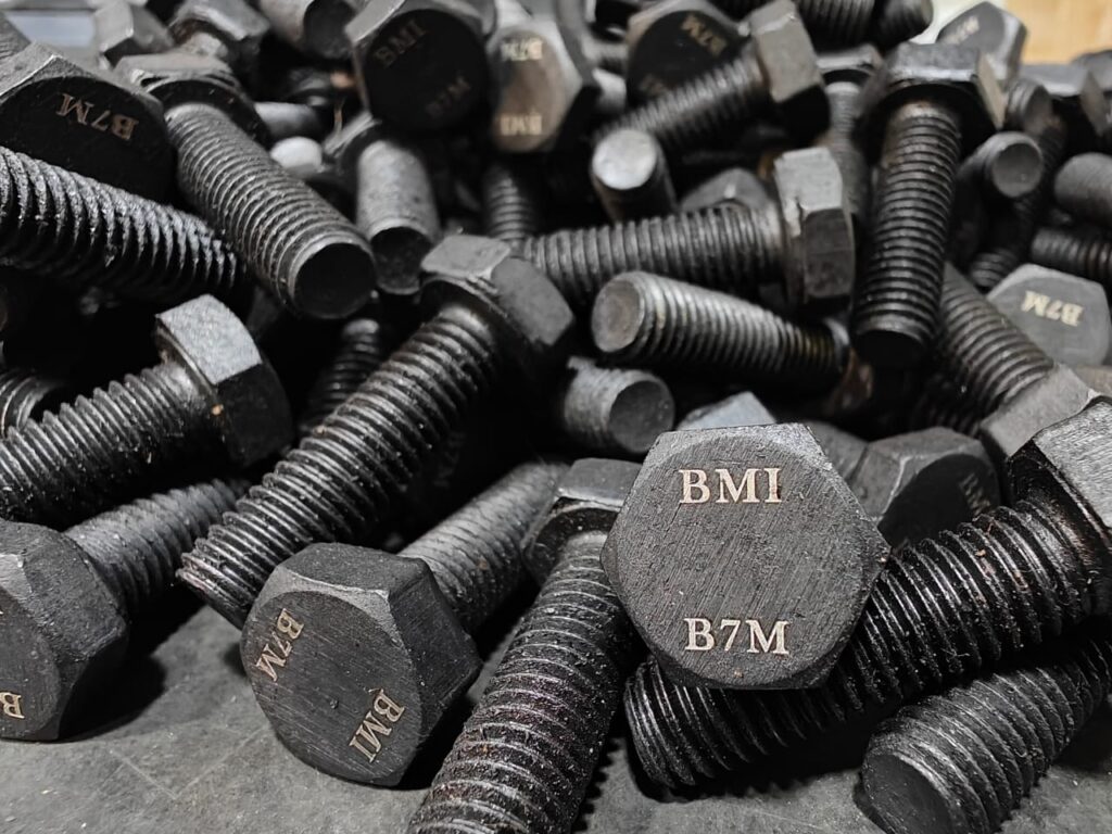 HIGH TENSILE GRADE 10.9 BOLTS - Bhansali Metalloys Inc